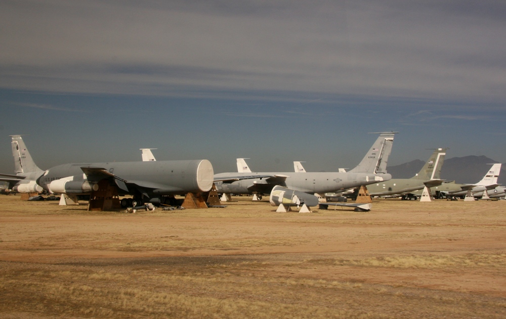 KC-135 Stratotankers in the AMARG