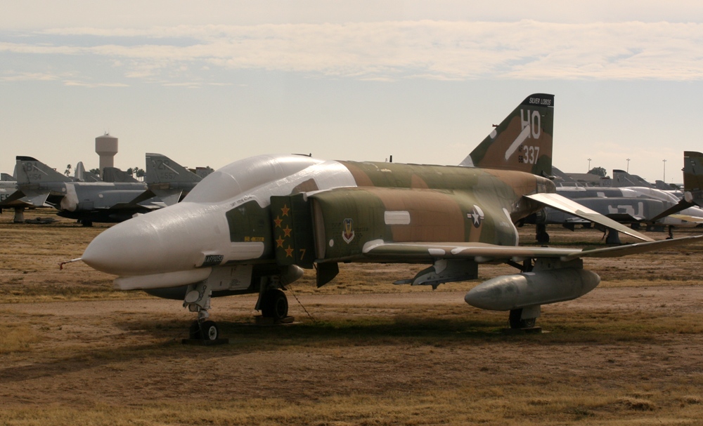 Steve Ritchie's F-4 Phantom II in the AMARG