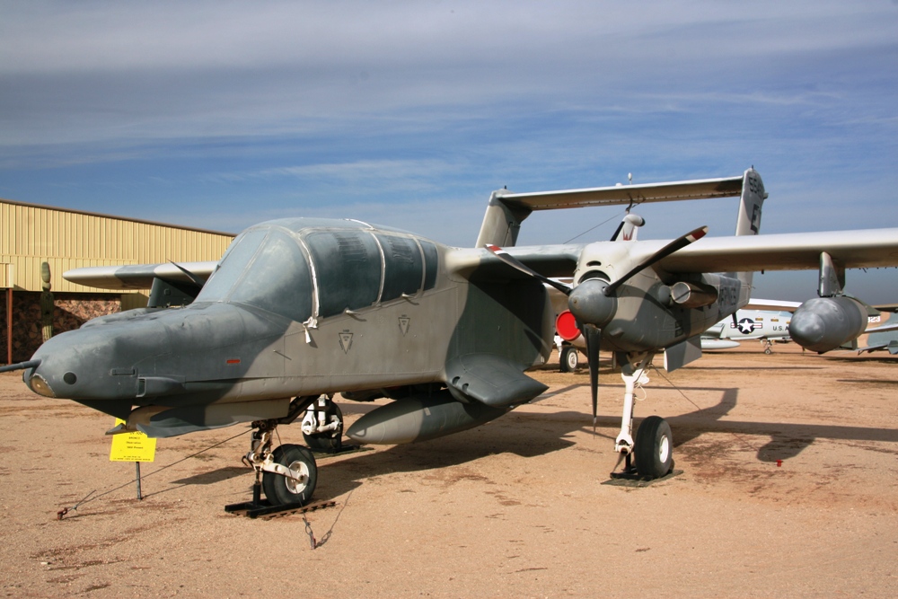 North American Rockwell OV-10D Bronco at the Pima Air & Space Museum